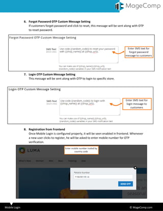 magento 2 mobile login extension | PDF