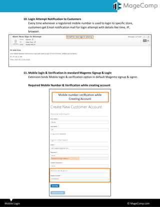 magento 2 mobile login extension | PDF