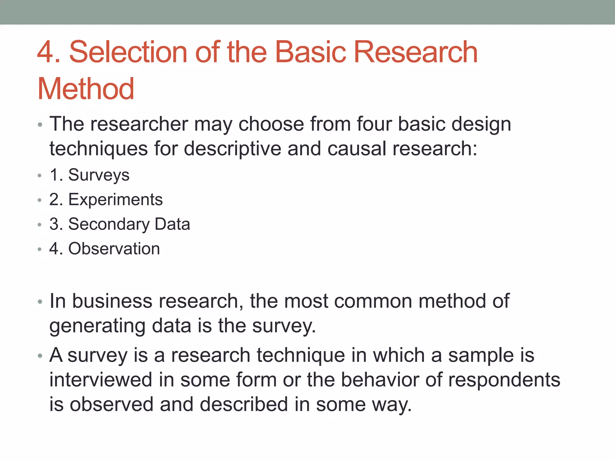 The types of Business Research, Business Reasearch process flowchart and steps | PPTX