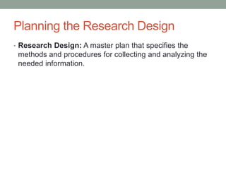 The types of Business Research, Business Reasearch process flowchart ...