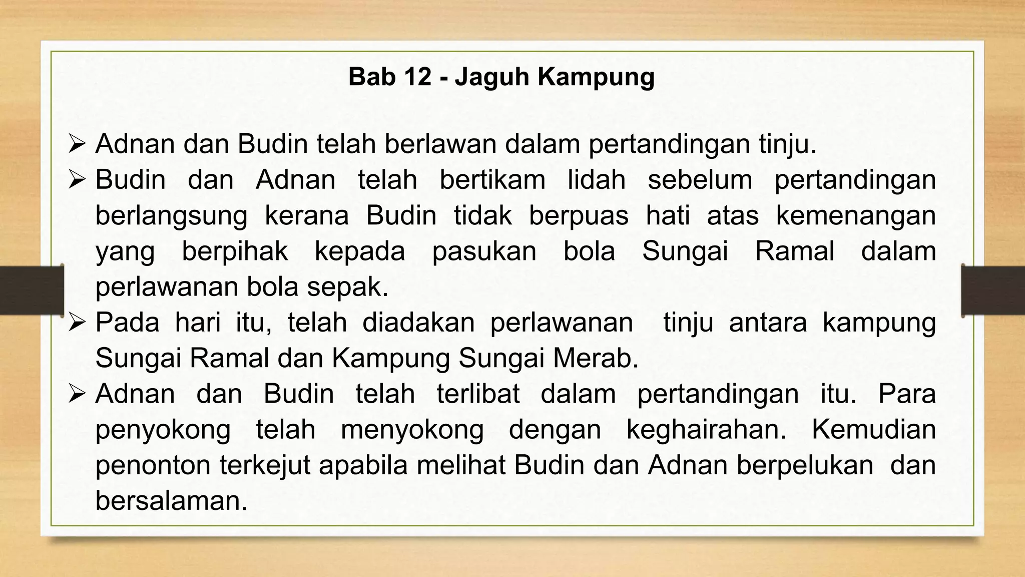 Pengajaran Novel Leftenan Adnan Wira Bangsa | PPTX