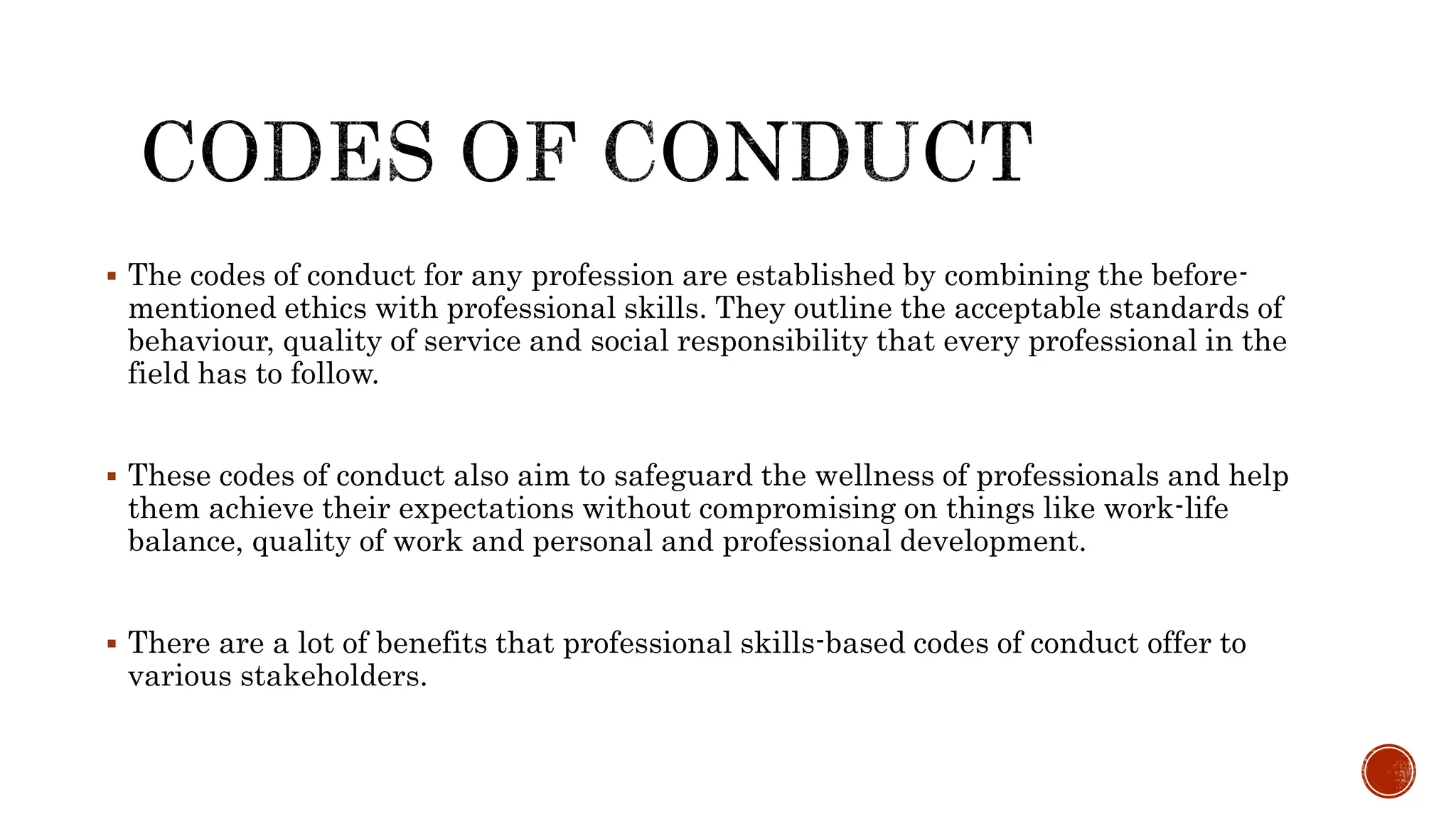 professional practice and ethics notes and in breif | PPTX