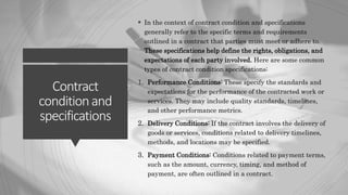 general principle of contract management | PPTX