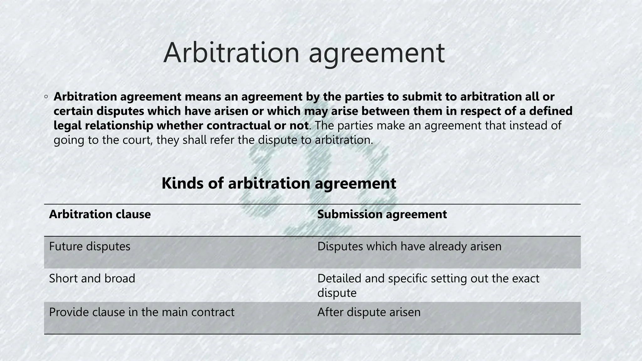 arbitration, conciliation and alternate dispute resolution methods | PPTX