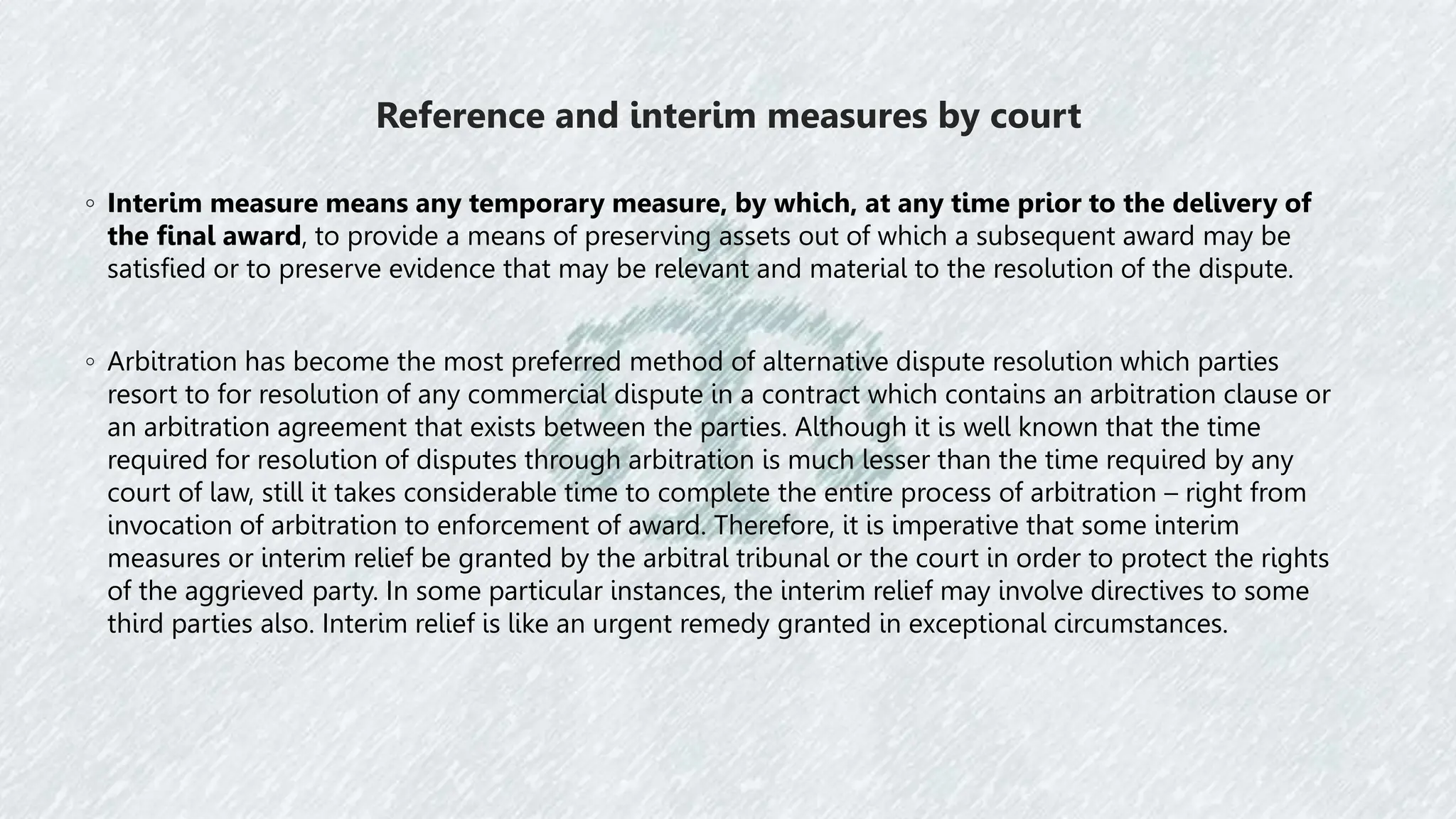 arbitration, conciliation and alternate dispute resolution methods | PPTX