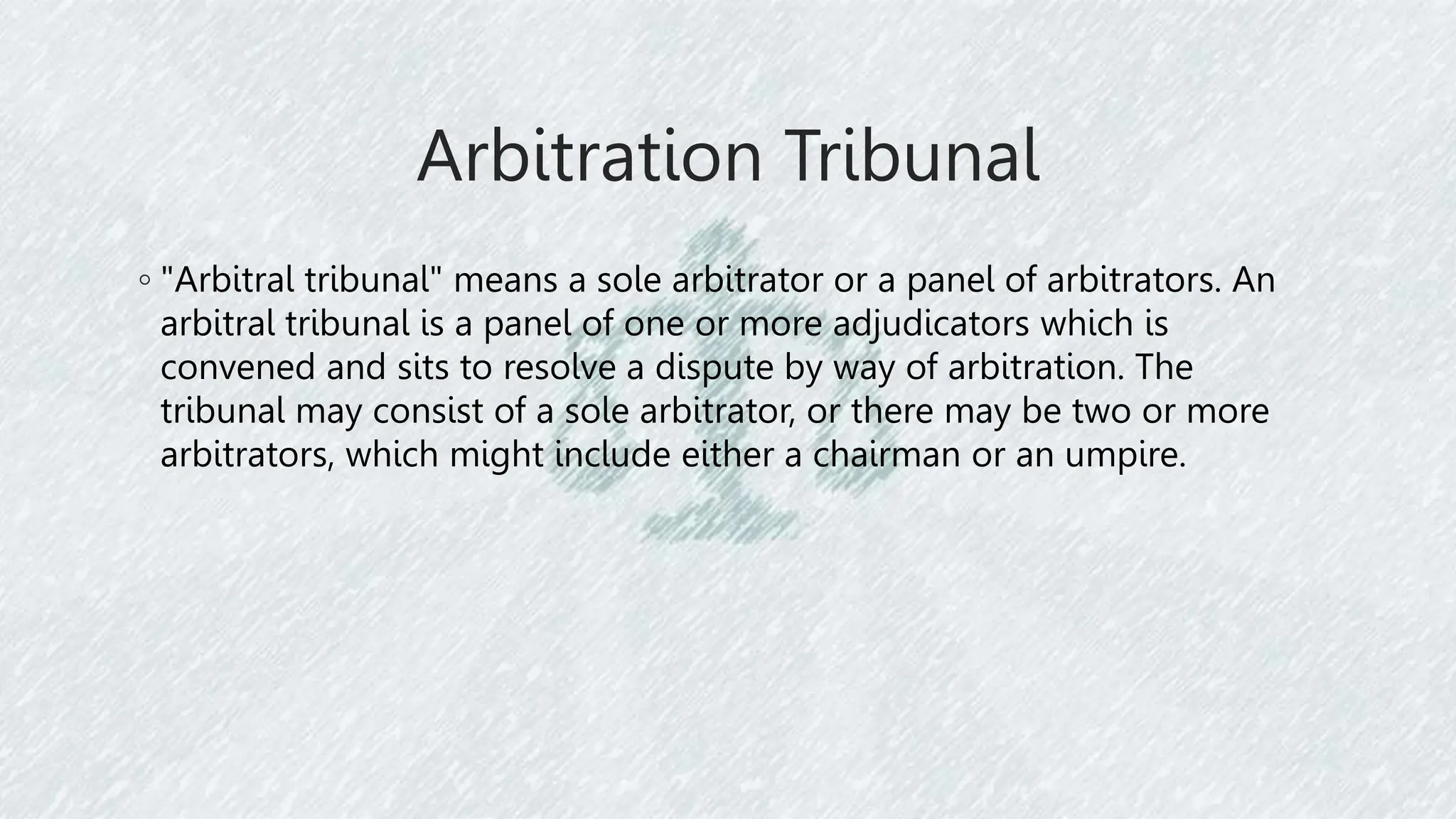 arbitration, conciliation and alternate dispute resolution methods | PPTX