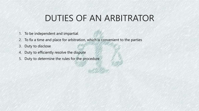 arbitration, conciliation and alternate dispute resolution methods | PPTX