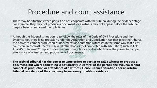 arbitration, conciliation and alternate dispute resolution methods | PPTX