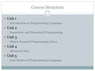 Ppl for students unit 1,2 and 3 | PDF