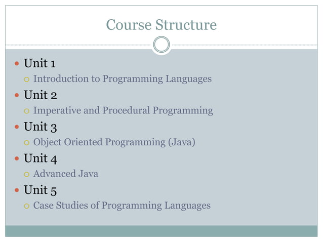 Ppl for students unit 1,2 and 3 | PDF