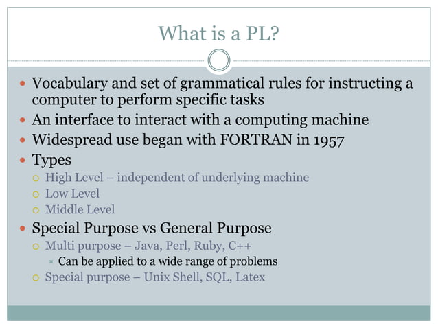 Ppl for students unit 1,2 and 3 | PDF