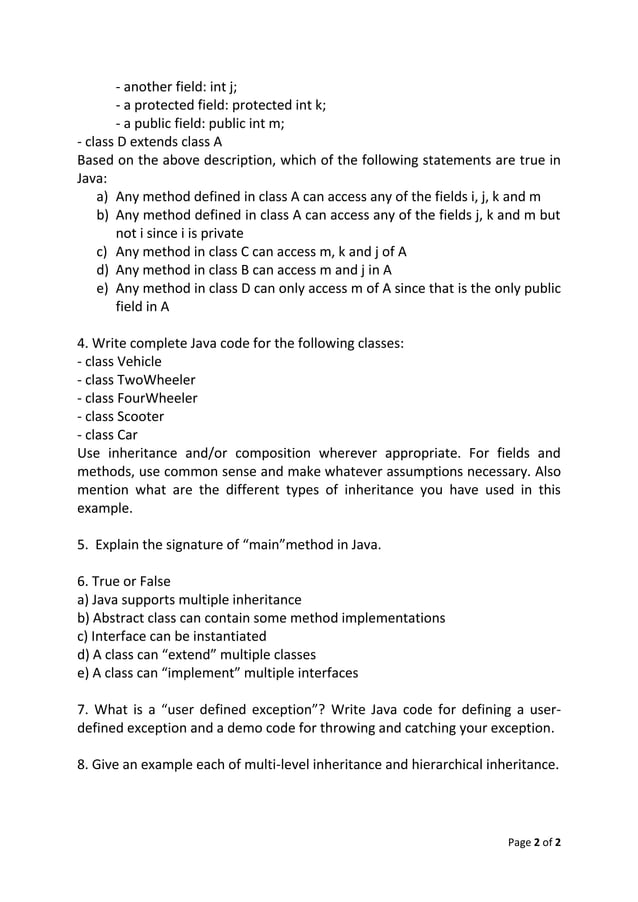 Ppl home assignment_unit3 | PDF