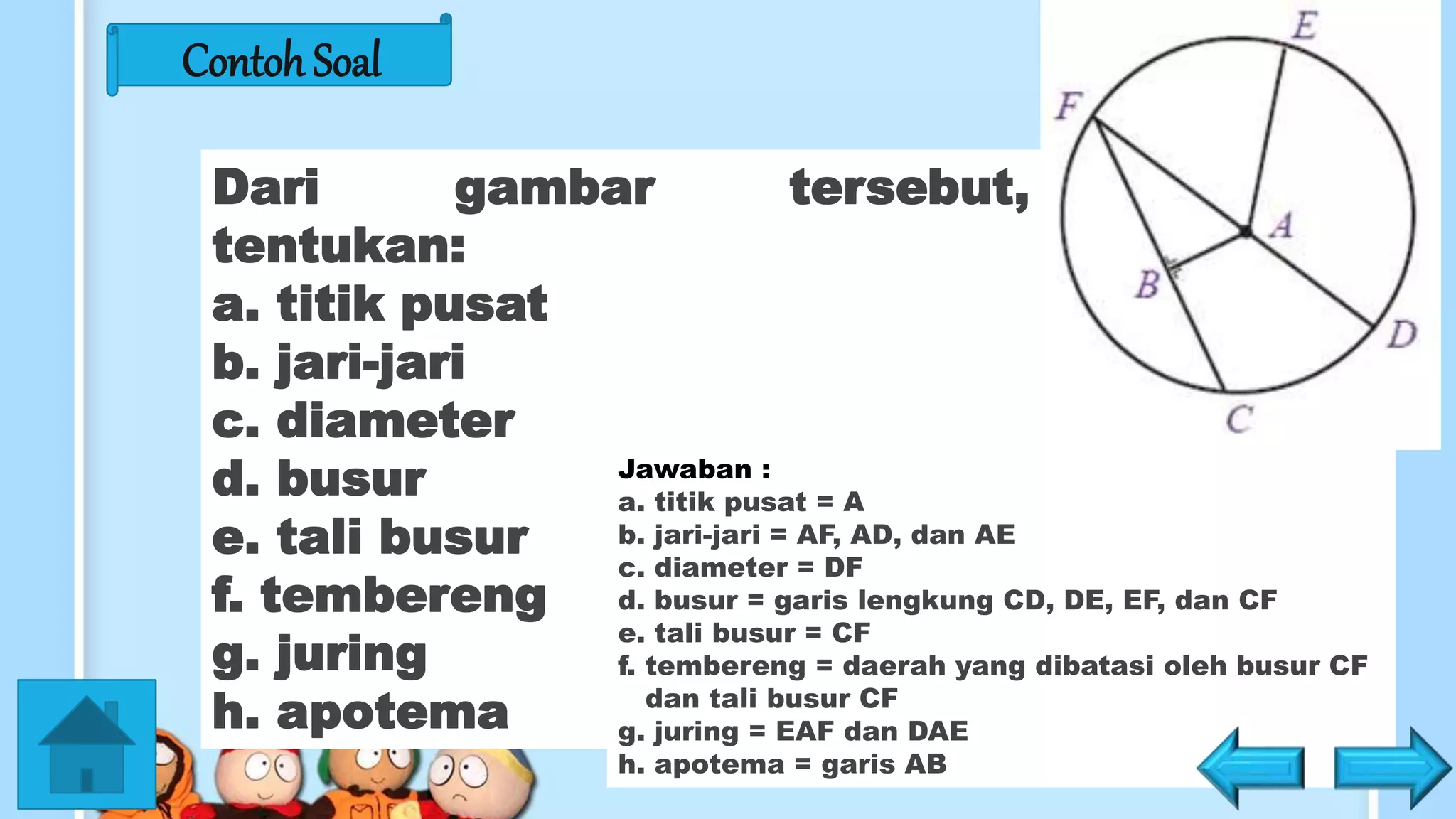 PPT MATERI LINGKARAN SMP KELAS 8 | PPTX