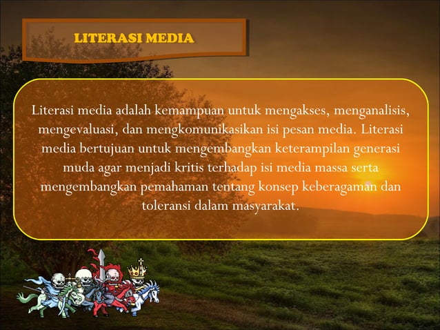 Mendefinisikan Literasi Media | PPT