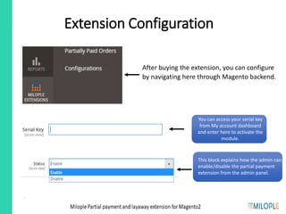 Magento 2 Partial payment and layaway extension for Magento: User Guide | PPTX
