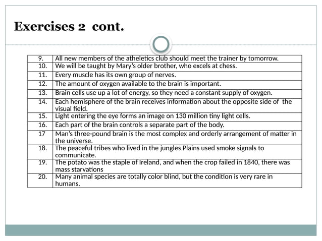 Lecture Note: Verb and Verb Phrase...... | PPT