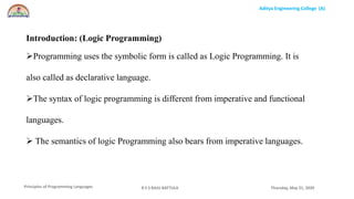 Prolog ppt | PPT