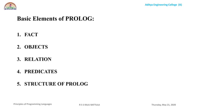 Prolog Ppt Ppt 8675