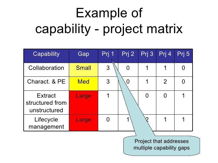 Project Portfolio Strategic Planning