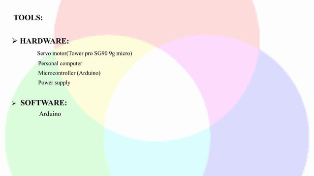 colour sorting machine | PPTX