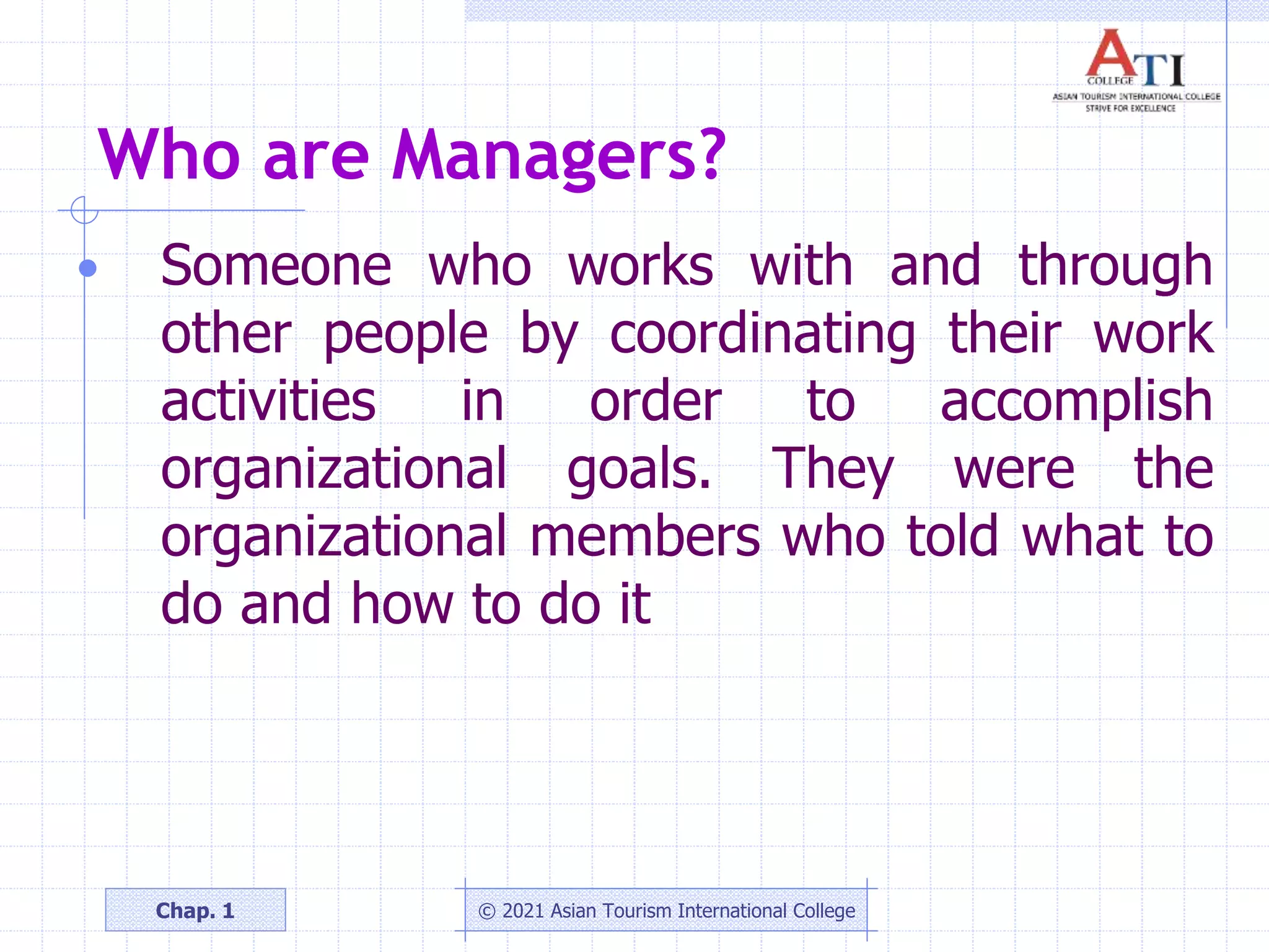 PPM-Chapter 1 - Introduction to Management Organization.ppt