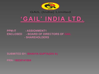 Ppm it assignment1 | PPTX