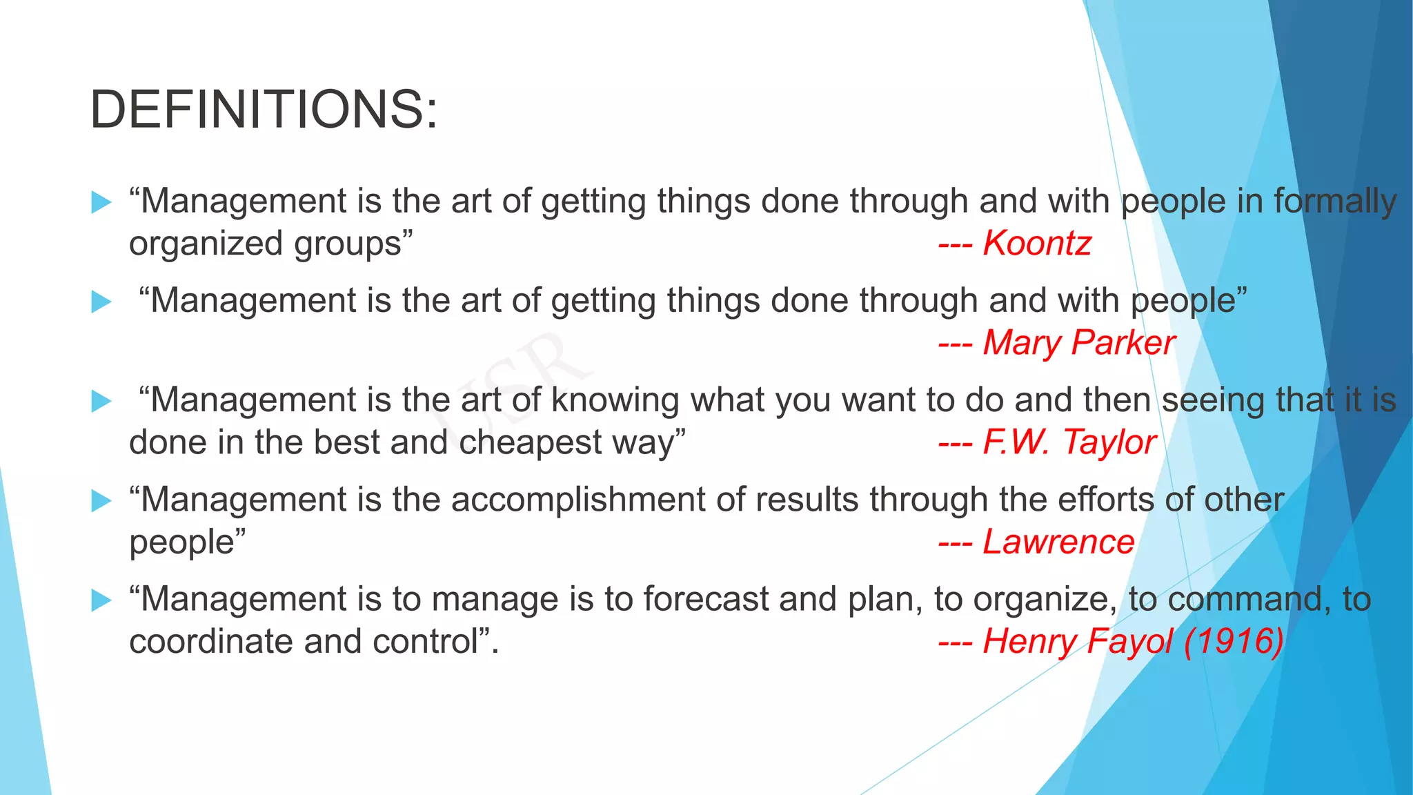 Principles & Practice of Management | PPT