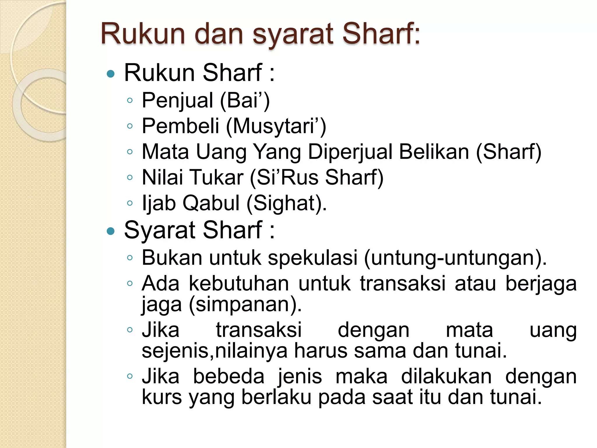 transaksi dan akad dalam bank syariah | PPTX