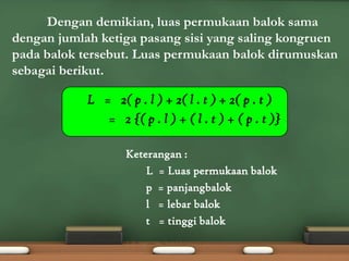 PPT MTK Balok | PPTX