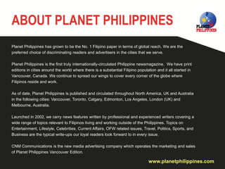 Planet Philippines Media Kit | PPT