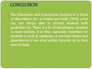 Developing Efective Discussion of Main Findings | PPT