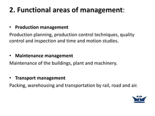 Introduction to Management (BBA I) | PPTX