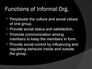 principles of managemment of formal and informal organization.pptx
