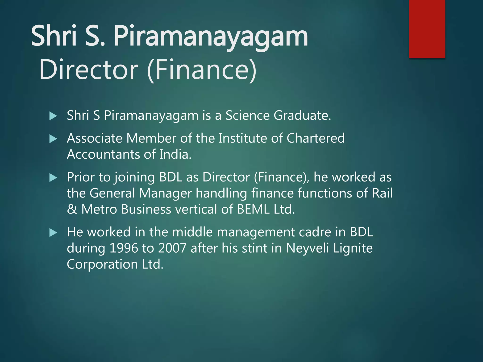 PPM IT Assignment on Bharat Dynamics | PPTX