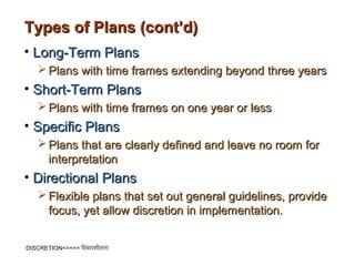 Ppm lecture 10 11 planning, process, types | PPT