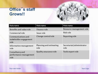 Approach to a Project Portfolio Management office from a P30 ...