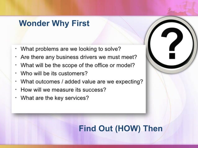 Approach to a Project Portfolio Management office from a P30 ...