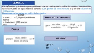 Ppm partes por millon | PPTX