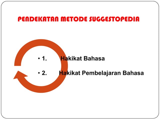 metode suggestopedia | PPT