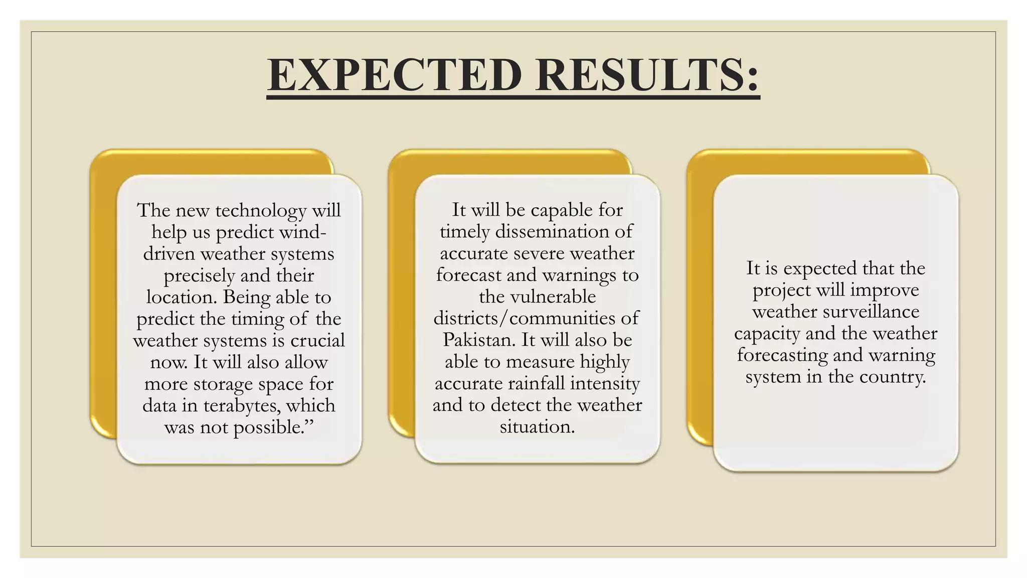 Establishment of Specialized Medium Range Weather Forecasting Center ...