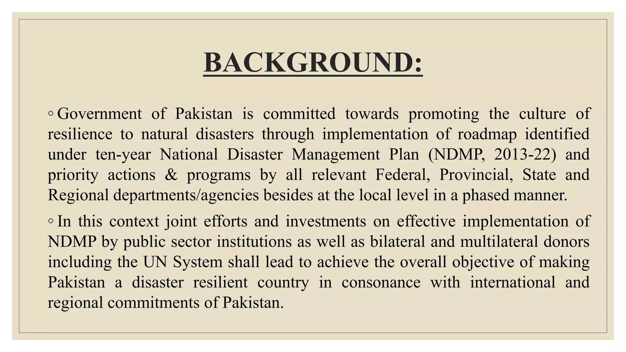 Establishment of Specialized Medium Range Weather Forecasting Center ...