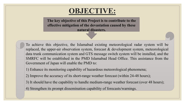 Establishment of Specialized Medium Range Weather Forecasting Center ...