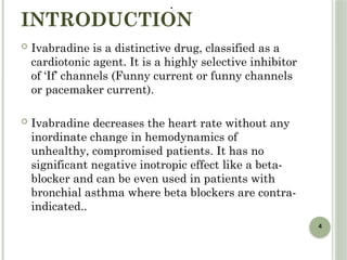 ISACON_2022_Ivabradine.pptxivabradine effect on hemostasis | PPT