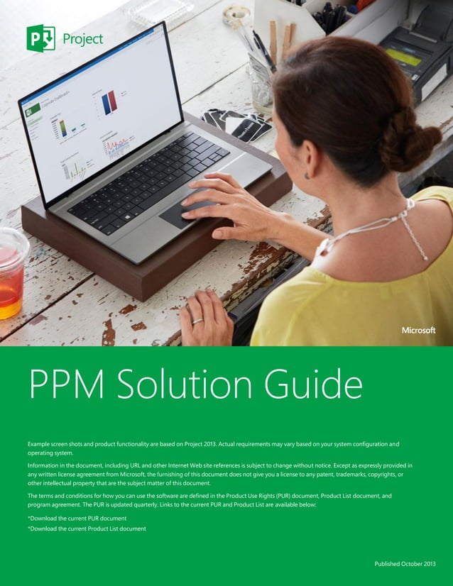Microsoft Project Portfolio Management Solution Guide - From atidan | PDF
