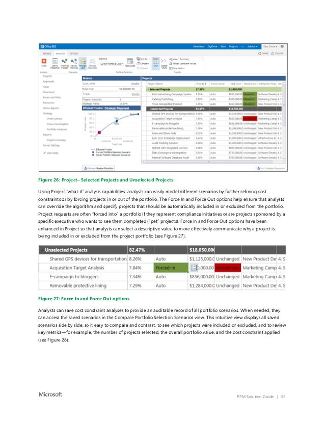 Microsoft Project Portfolio Management Solution Guide - From atidan