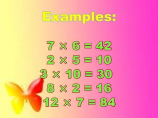 multiplication of integers | PPTX