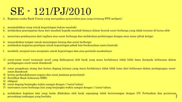 PPN, KARAKTERISTIK PPN, OBJEK PPN, SUBJEK PPN, BARANG KENA PAJAK, JASA ...
