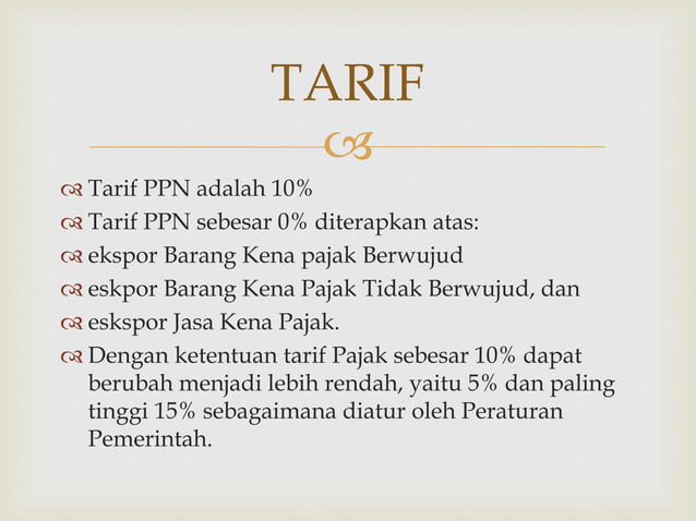 ppt Ppn pajak pertambahan nilai dan cara menghitungnya | PPTX