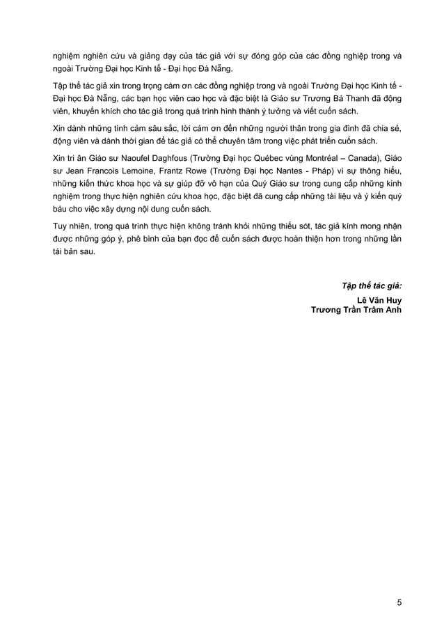 Phương pháp nghiên cứu khoa học - Business Research Methods - Lê Văn Huy - Le Van Huy (Đại học ...