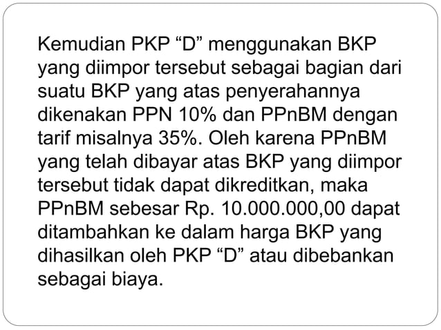 Presentasi PPN dan PPnBM | PPTX